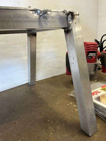 Skil Model 1825 Plunge Router (2-1/4 hp) and Shop Built Aluminum Router ...