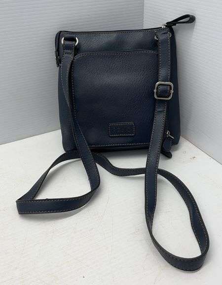 Relic crossbody leather handbag/purse, approx. 8" x 8", NIP - Albrecht ...