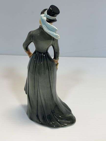 Goebel victorian lady figurine, "Equestrian 1876", made in W. Germany ...