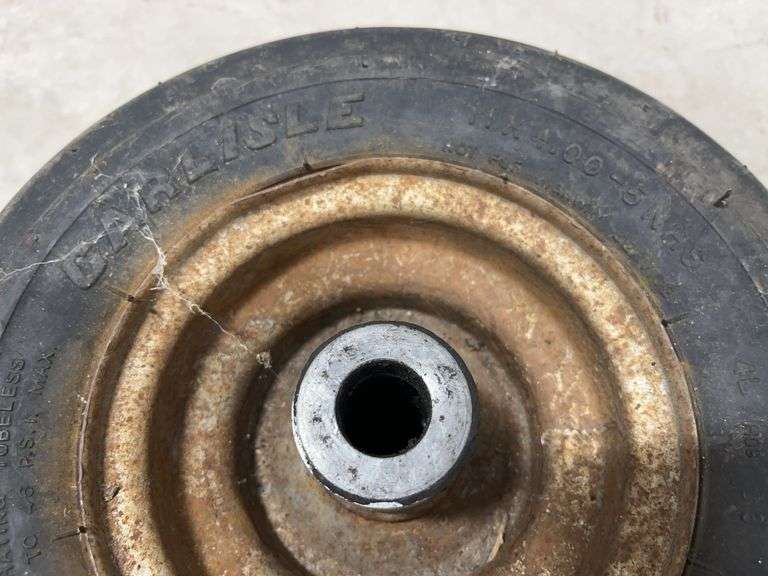 11x4.00-5 NHS wheel, fair - Albrecht Auction Service
