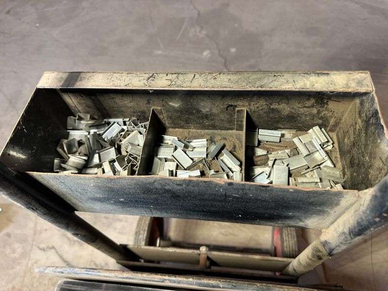Banding Unit with Near New Roll, Tools and Clamps - Albrecht Auction ...