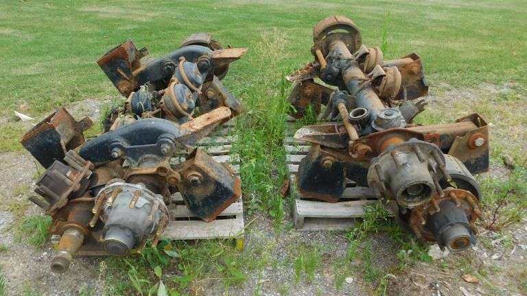 This item Selling ABSOLUTE! ~~~ Lift Axles from a Trailer, 102"L, Hub ...