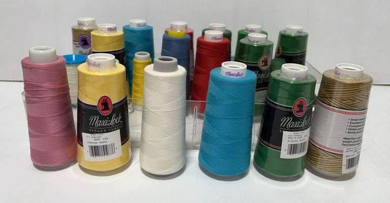 (20) Cones of thread - Albrecht Auction Service