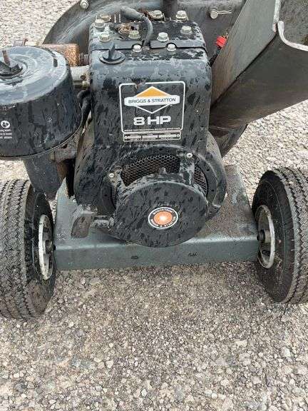 Sears-Craftsman wood chipper, 8 HP, 14" opening, very good - Albrecht ...