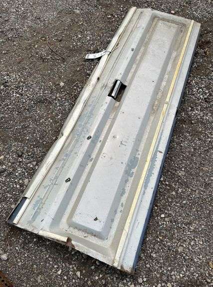 First generation Dodge tailgate, 67"W, used, as is - Albrecht Auction ...