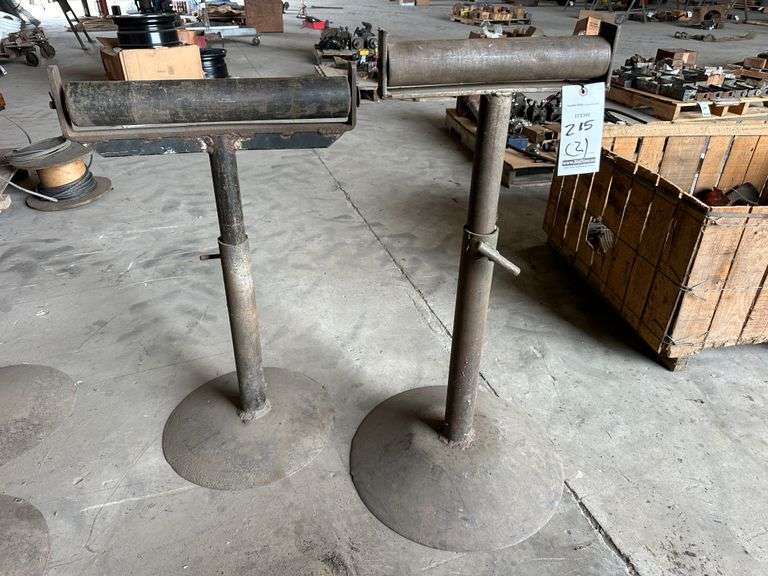 Pair of Roller Stands - Albrecht Auction Service