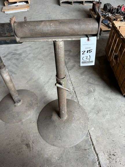 Pair of Roller Stands - Albrecht Auction Service