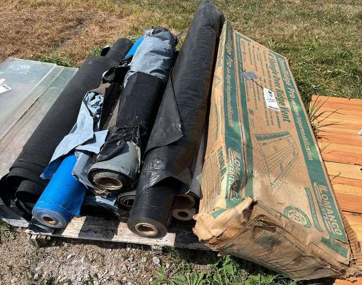 Roofing materials - Albrecht Auction Service