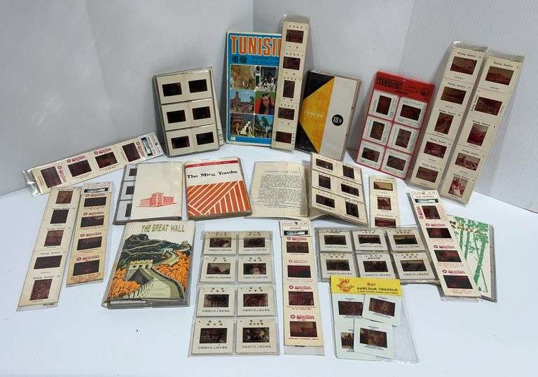 Vintage 1970s souvenir slides from China - Albrecht Auction Service
