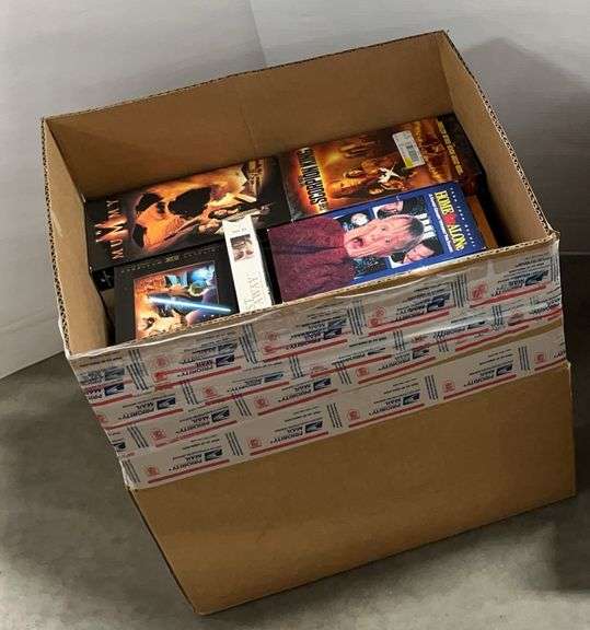 (58) VHS tapes, some never opened/still sealed/NIP - Albrecht Auction ...