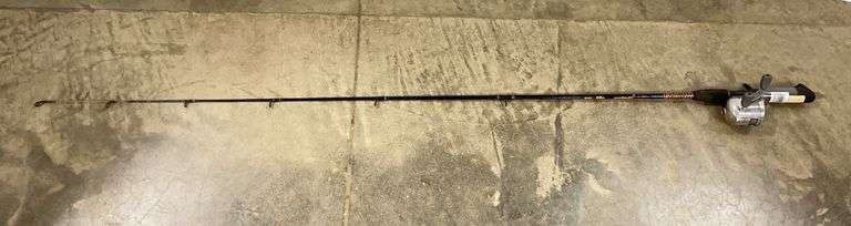 Shakespeare Ugly Stik casting rod with Shakespeare Synergy steel reel ...