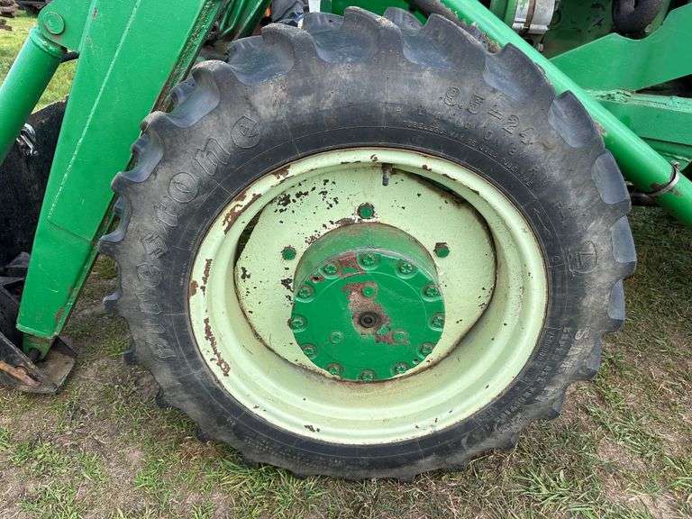 1972 Oliver 1365 Dsl. 4wd Tractor with 1610 Loader, Ser. No. 706482, 7 ...