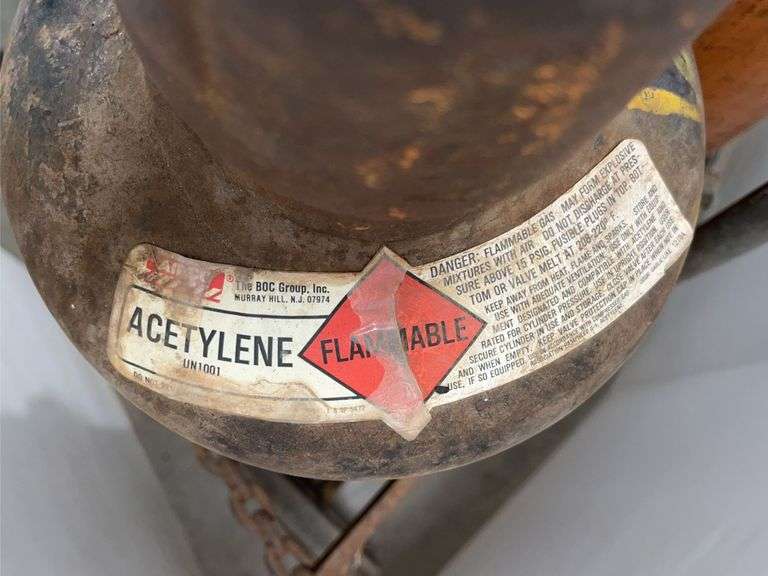 Cutting and welding equipment, includes: torches, gauges, acetylene and ...