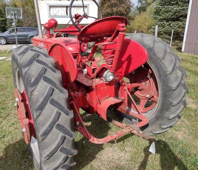 1941 International H Tractor, Distillate Meter, Gas Engine, Valves ...