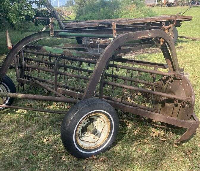 This item Selling ABSOLUTE! ~~~ Oliver 207 Hay Rake - Albrecht Auction ...