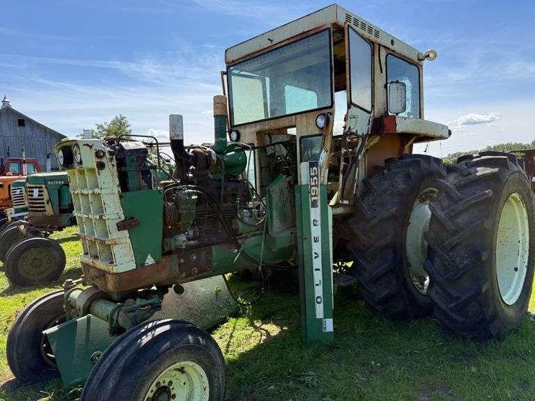1972 Oliver 1955 Dsl. w.f. Tractor with Cab, Ser. No. 236299-692, 3-pt ...