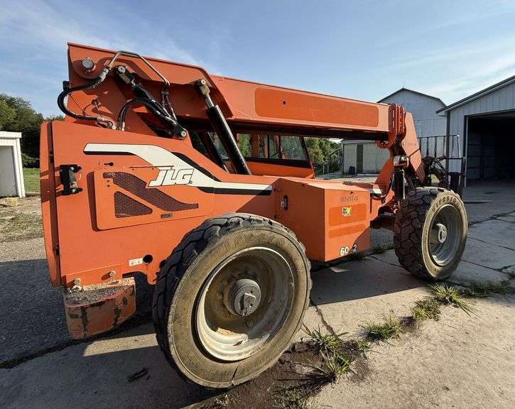 2013 JLG SkyTrak 6042, (3500 Hours), Cab with Heat, 5' Forks, Fork Tilt ...