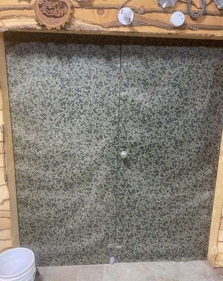 Roll of Camouflage Formaldehyde Fabric, 4'7"W - Albrecht Auction Service