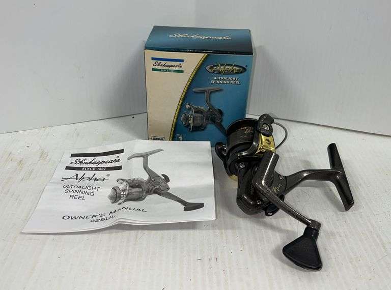 Shakespeare Alpha Ultralight Spinning Reel, new - Albrecht Auction Service