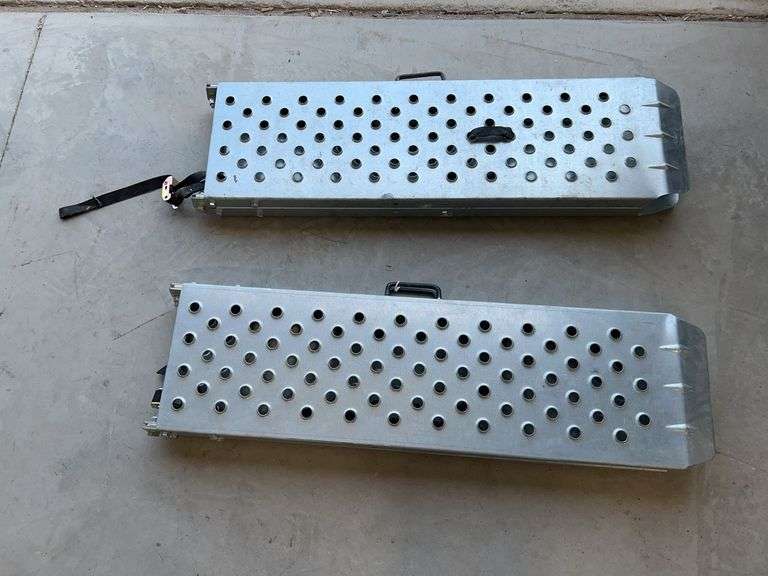 Highland Ramparts 800 lb. folding ramps, 80"L, like new, used once ...