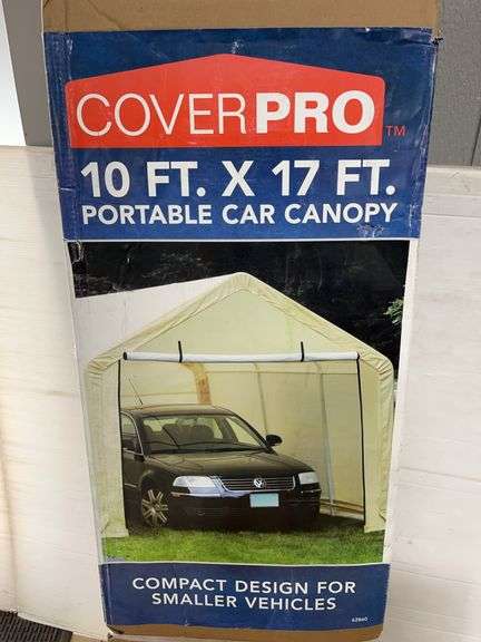 10' x 17' Portable car canopy, CoverPro brand, great, new - Albrecht ...