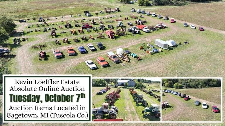 October 7th (Tuesday) Kevin Loeffler Estate Absolute Online Auction ...