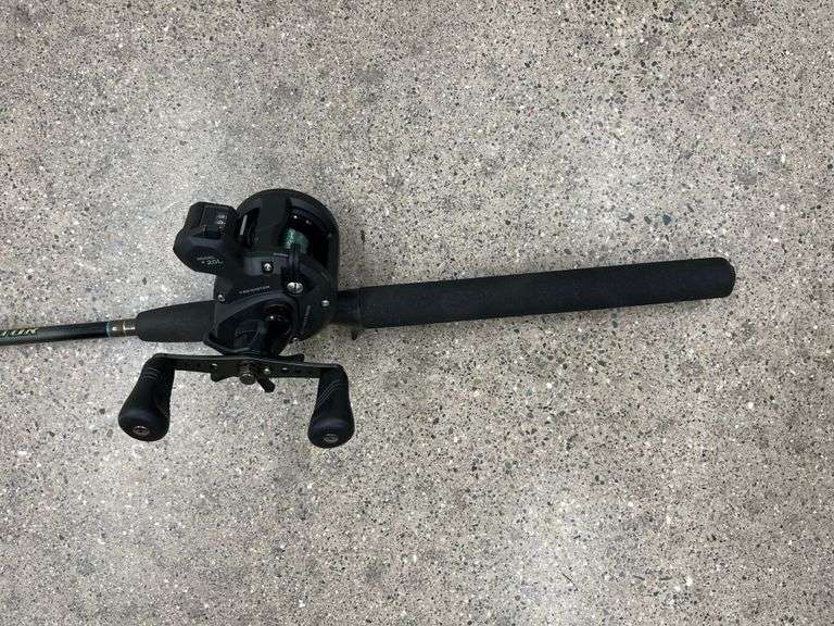 Trolling Rod with Line Counter Reel, TN357 - Albrecht Auction Service