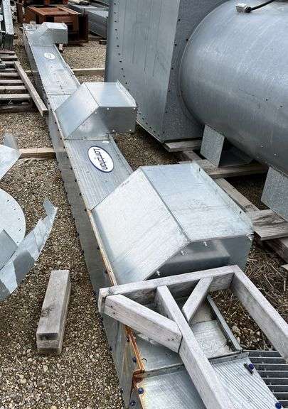 Lambton Drag Conveyor, Bottom Section- 23' Overall, Incline Section- 8 ...