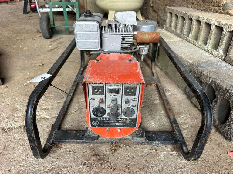 Allis Chalmers 3500 Watt Generator, Turns Over - Albrecht Auction Service