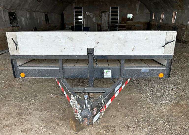 This item Selling ABSOLUTE! ~~~ 2011 Load Trail 18' Skid Steer Trailer ...