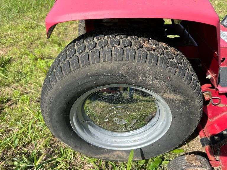 Toro Wheel Horse 244-H Lawn Tractor, 42" Deck - Albrecht Auction Service