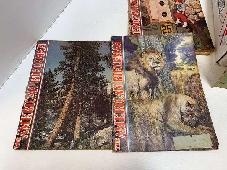 1920s to 1960s American Rifleman magazines - Albrecht Auction Service