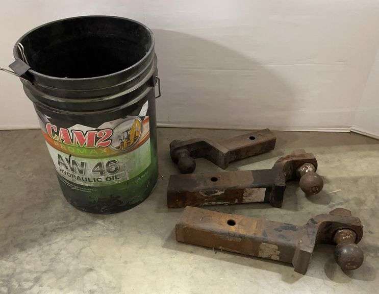 Collection of trailer hitches, comes in different lengths and sizes ...