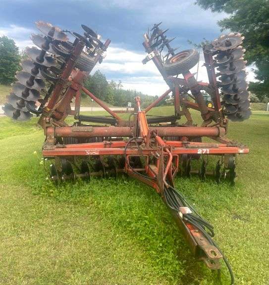 White 271 Rock Flex Disk, 21' Working Width, Includes Levelers, All New ...
