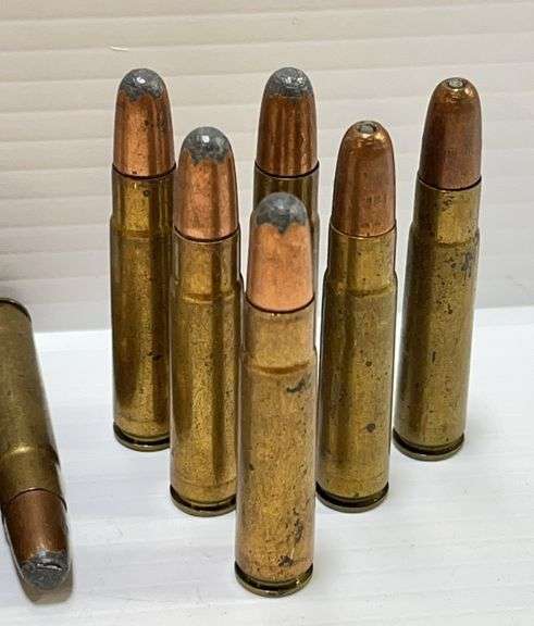 (15) Remington 35mm rifle rounds - Albrecht Auction Service