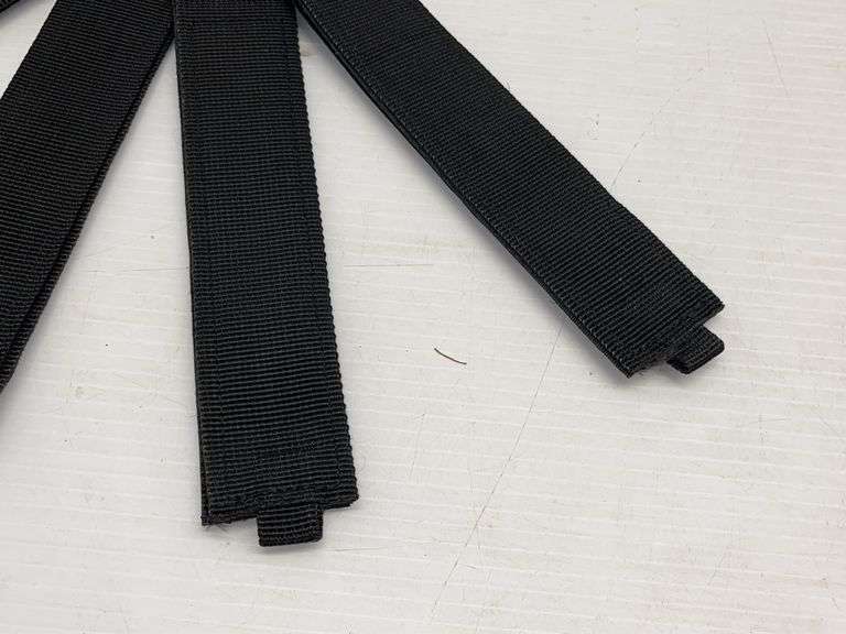 (4) Heavy duty storage straps with triangle clips, straps- 8 3/4"L ...