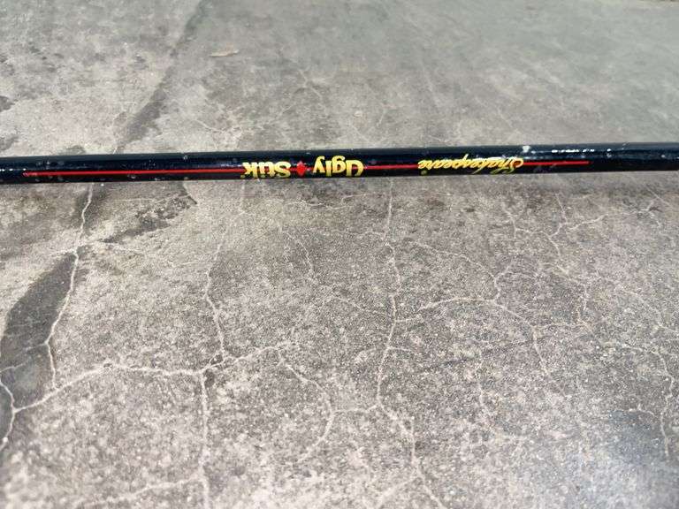 Shakespeare Ugly Stik casting rod with Shakespeare Synergy steel reel ...