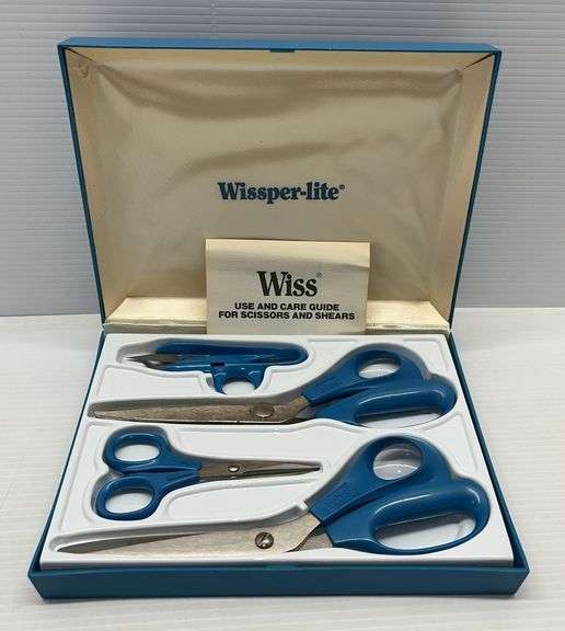 Wiss Scissors kit, box- 9 3/8"L - Albrecht Auction Service