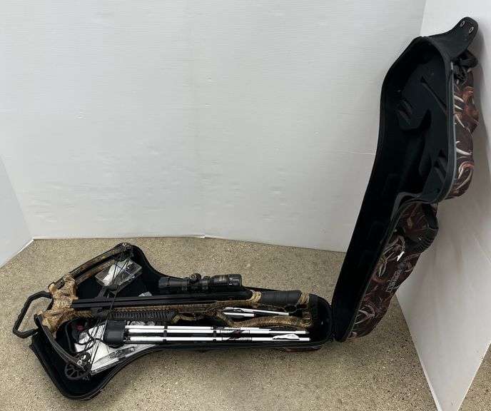 Barnett FX3 Pro Crossbow, with Scope, Cast WM Hard Case, Quiver, (6 ...