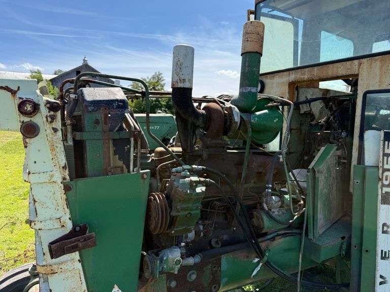 1972 Oliver 1955 Dsl. w.f. Tractor with Cab, Ser. No. 236299-692, 3-pt ...
