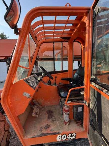 2013 JLG SkyTrak 6042, (3500 Hours), Cab with Heat, 5' Forks, Fork Tilt ...