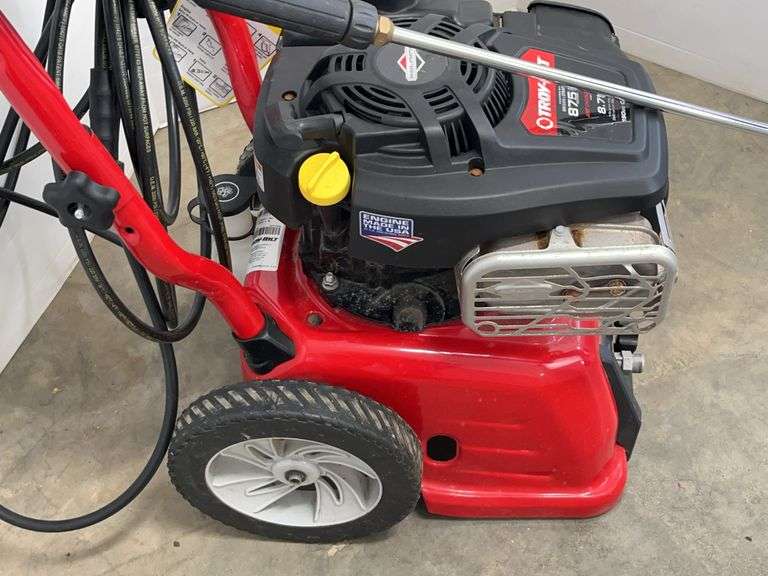 Troy-Bilt power washer, 2800 PSI, very good - Albrecht Auction Service