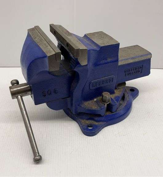 Record shop vise, 6" jaws - Albrecht Auction Service