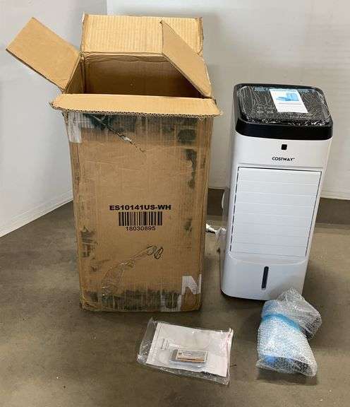 Room air cooler, 20"H, new in open box - Albrecht Auction Service