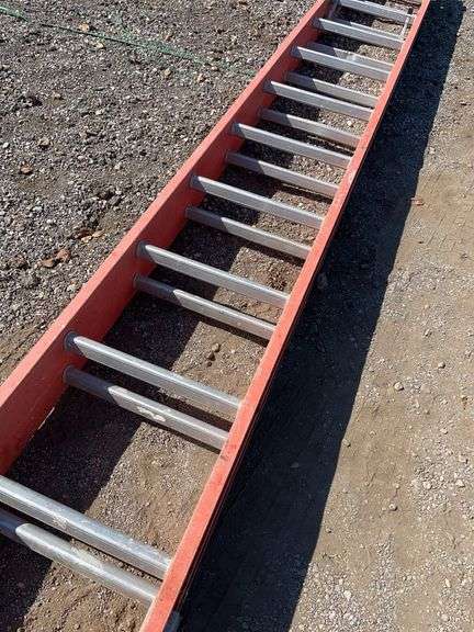 Fiberglass ladder, 150"L - Albrecht Auction Service