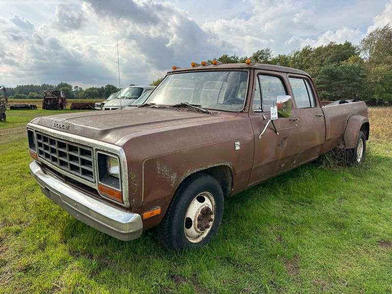 1984 Dodge Crew Cab Pickup with Dual Rear Wheels, VIN ...