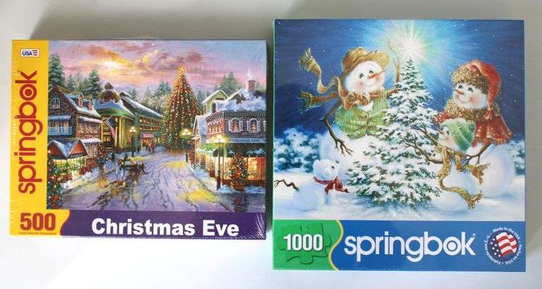 (2) Springbok Puzzles - Albrecht Auction Service