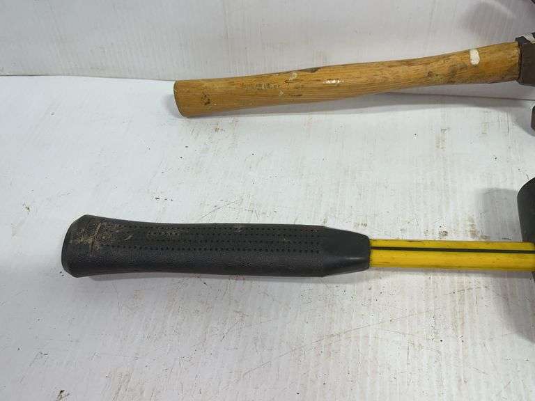 (5) Hammers, all- 13"L - Albrecht Auction Service