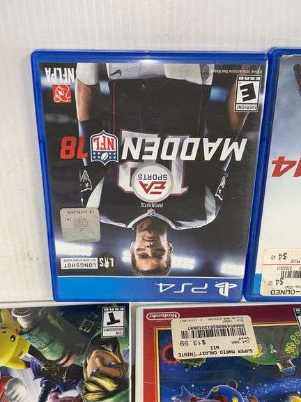 Various PS4 Games, and more, great - Albrecht Auction Service