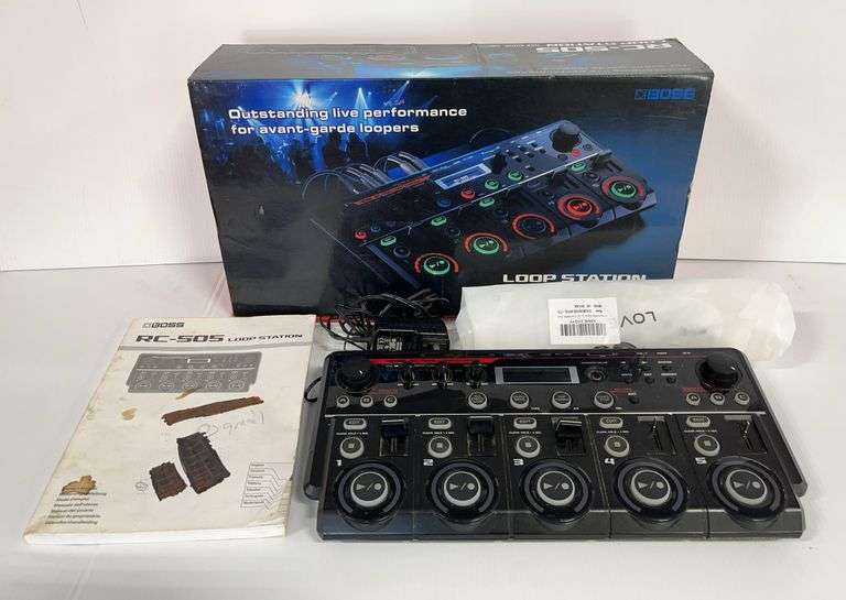BOSS RC-505 Loop station, USB audio ASIO, by Roland, will power on ...